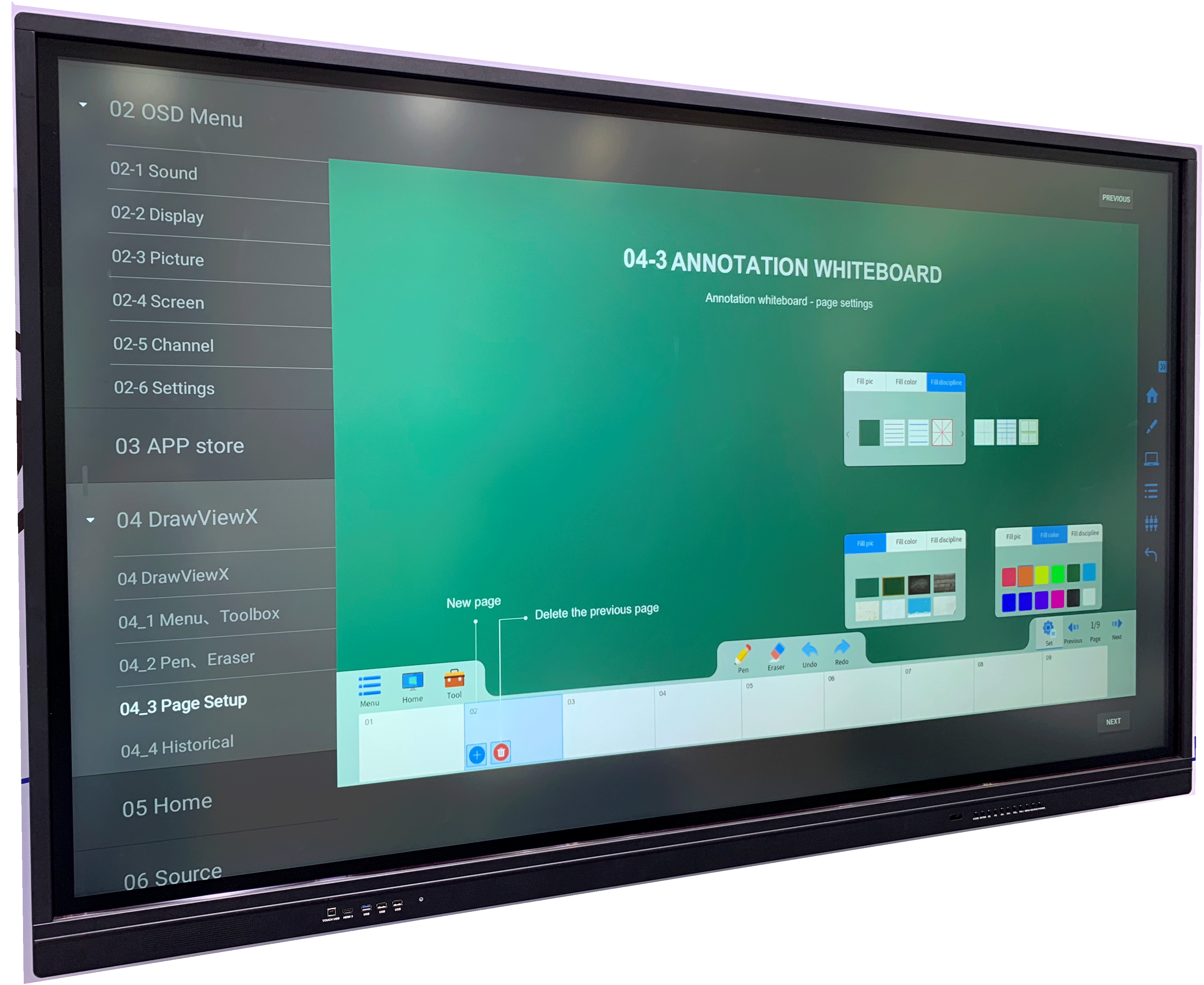 Interactive Flat Panel Display - Quinyx Smart Class Solution ...